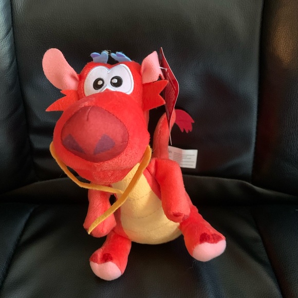 Disney | Toys | Mushu Mulan Plush Toy | Poshmark